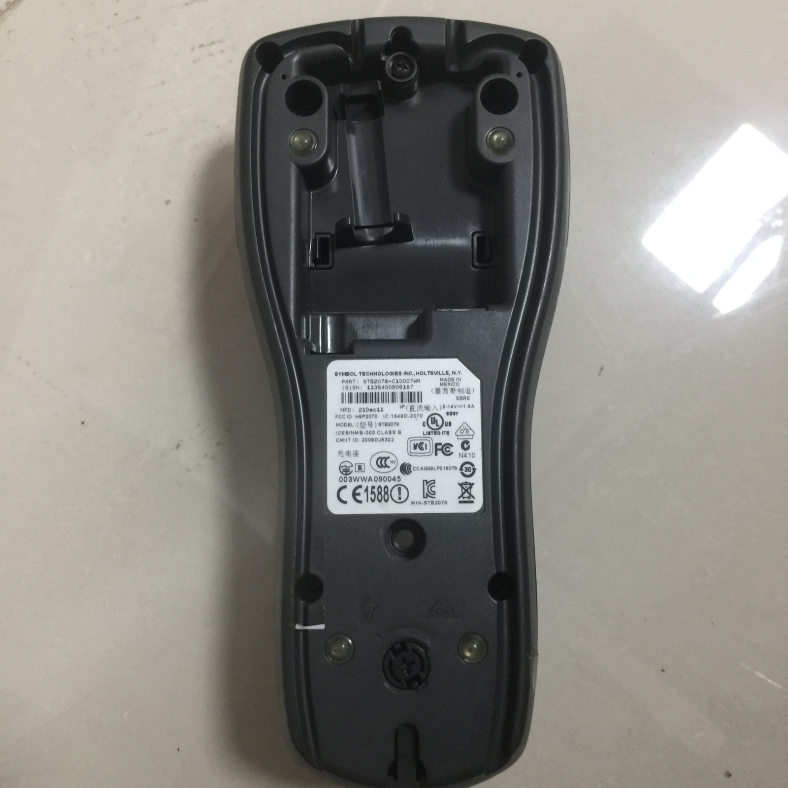 Barcode Scanner STB2078 CRADLE For Motorola Symbol MT2070,2090 & USB ...