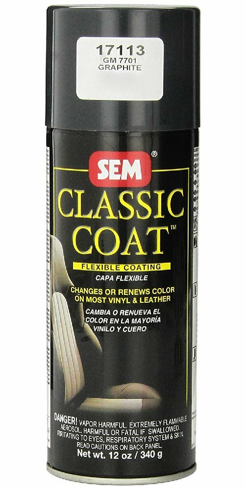 SEM 17113 Classic Coat For GM Graphite Car Vinyl, Leather Interior ...