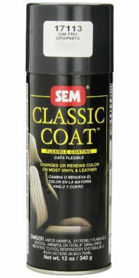 SEM 17113 Classic Coat For GM Graphite Car Vinyl, Leather Interior ...