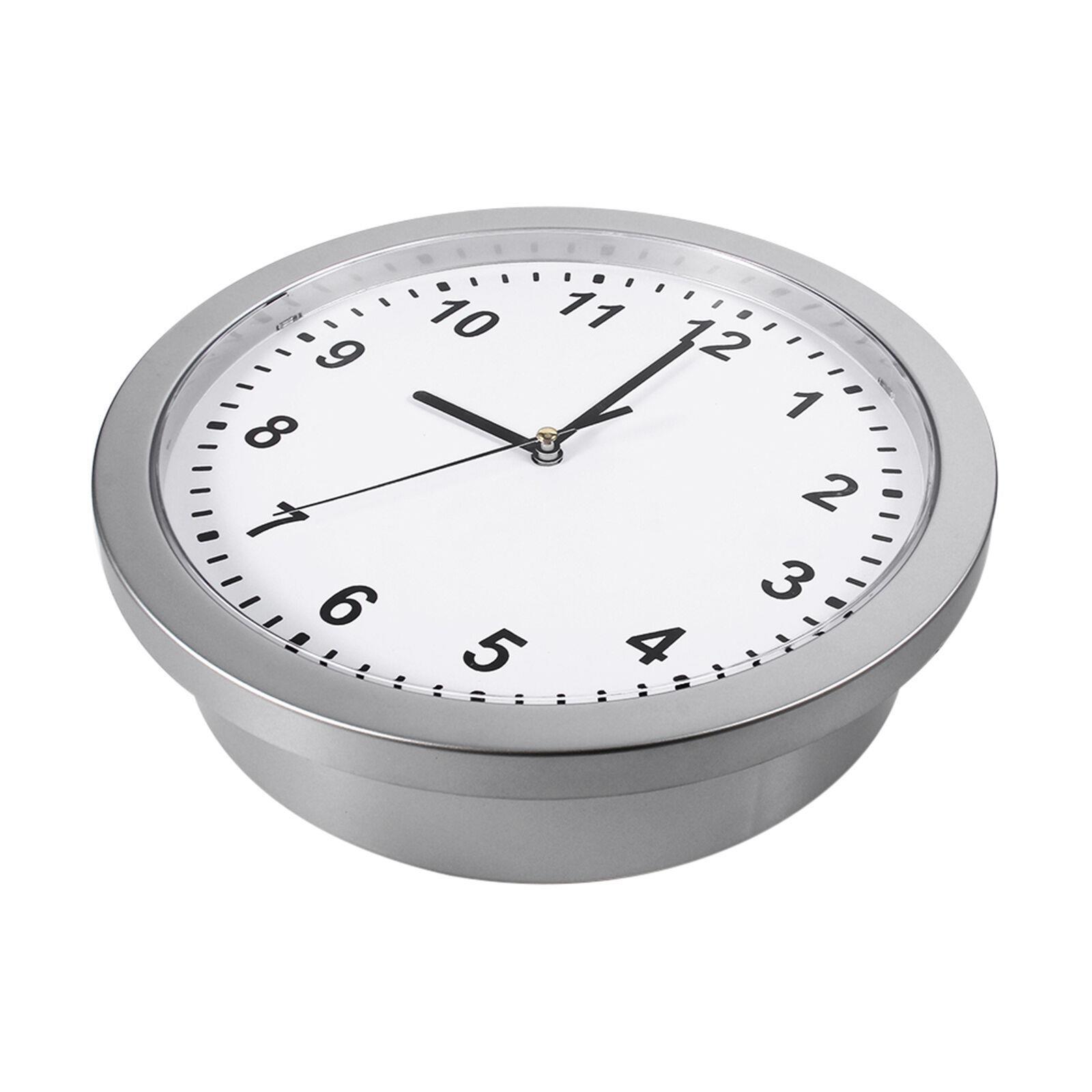 Wall Clock Home Secret Safe Valuables Money Box Stash Cash Jewellery ...