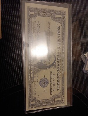 One Rare Blue Note Seal 1957 1 Dollar Bill Blue-seal. **27441943 ...