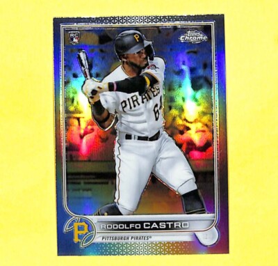 2022 Topps Chrome #7 Rodolfo Castro Refractor Rookie Card Pirates | eBay