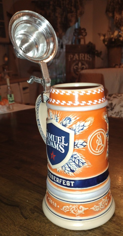 2018 Samuel Adams Octoberfest Beer Stein Limited Edition #16 ...