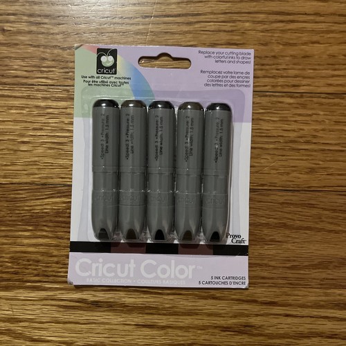 Cricut Color 5 Fashion Collection Provo Craft Ink Cartridges Basics ...