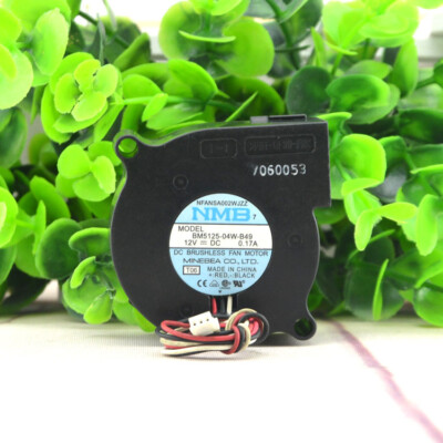 Nmb Bm5125-04w-b49 5cm 5025 5cm Blower Centrifugal Cooling Fan 12v 0 ...