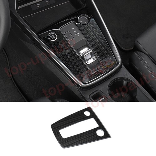 For Audi A3 2022-2023 steel black Gear Box Surround Trim Shifter Cover ...