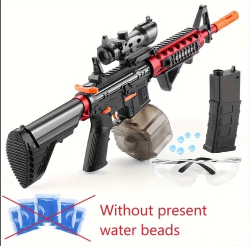 AR Long Range Gel Blaster With Drum Mag And Scope | eBay