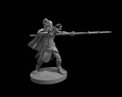 Bearded Devil Mini - DND - Pathfinder - Dungeons & Dragons - RPG ...