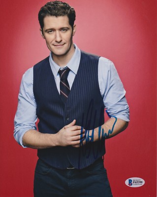 MATTHEW MORRISON SIGNED 8X10 PHOTO GLEE BECKETT BAS AUTOGRAPH AUTO COA ...