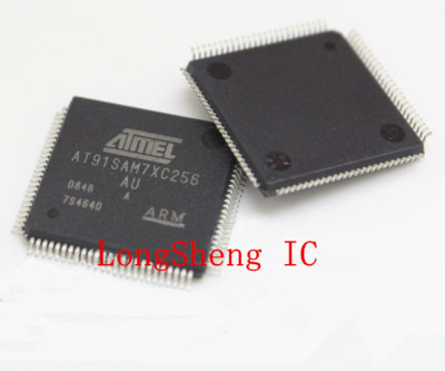 1pcs AT91SAM7X256-AU QFP-100 MCU 32-bit AT91 ARM7TDMI RISC 256KB Flash ...