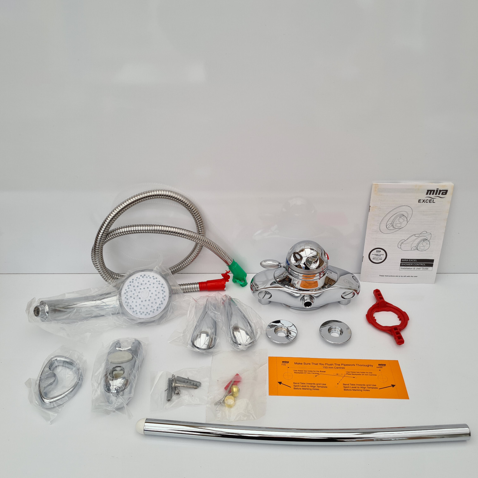 Mira Excel EV Exposed Thermostatic Mixer Shower 1.1518.300 New Free ...