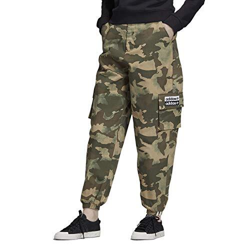 Adult`S Tracksuit Bottoms Adidas Originals Camo Lady Dark Green (S ...