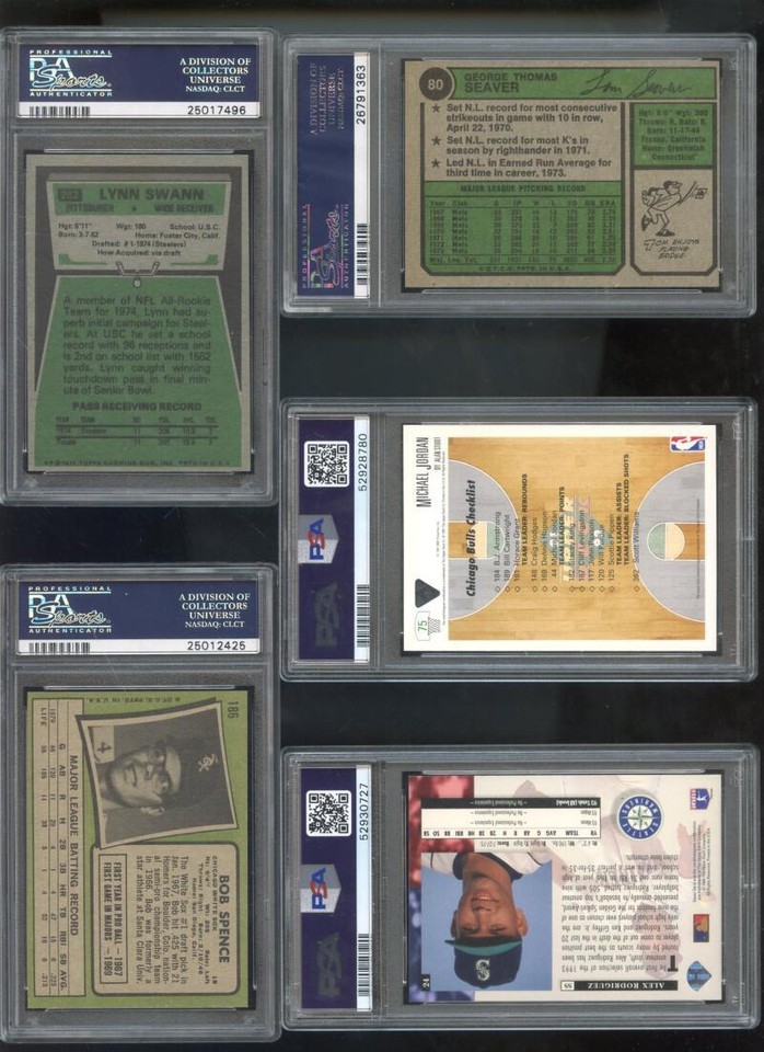 1971 Topps #186 Bob Spence Chicago White Sox NM PSA AUTH Graded ...