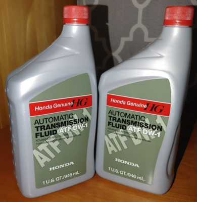 2-QTS ATF DW-1 Genuine Honda Acura OEM Automatic Transmission Fluid ...