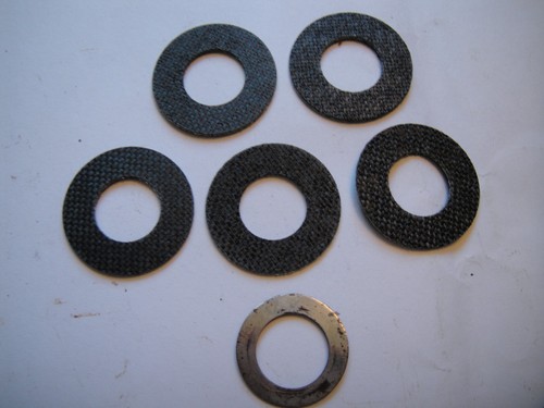 Penn 114H red Senator 6/0 Reel parts fiber drag washers new | eBay
