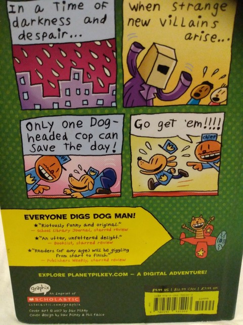 Dog Man, Dog Man Unleashed, A Tale of 2 Kitties, New (Hard Cover) lot ...