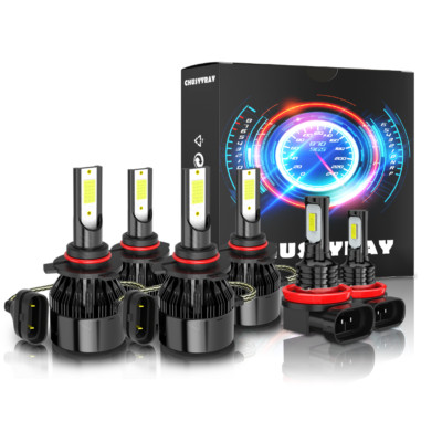 Fit Toyota Matrix 2009-2014 LED Headlight High Low Beam Fog Light Bulbs ...