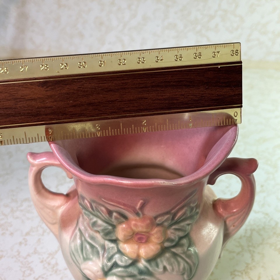 Hull Art Pottery Wildflower Matte Two Handled Flower Vase Artist Design ...
