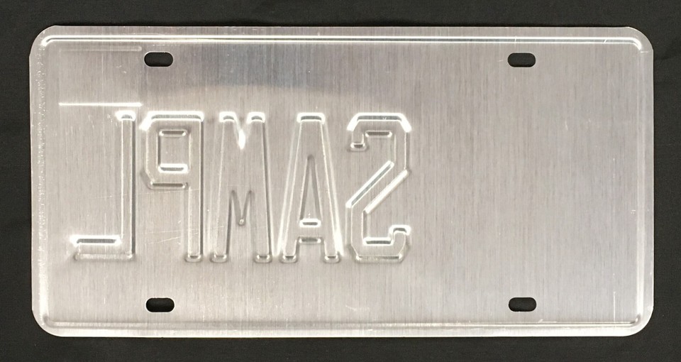 Florida Sample License Plate Blue Angels Tag # SAMPL | eBay