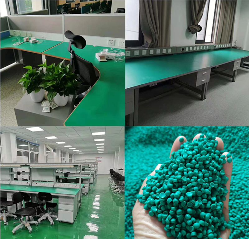 Large Anti Static Non-slip Neoprene Silicone Rubber Table Bench Work ...