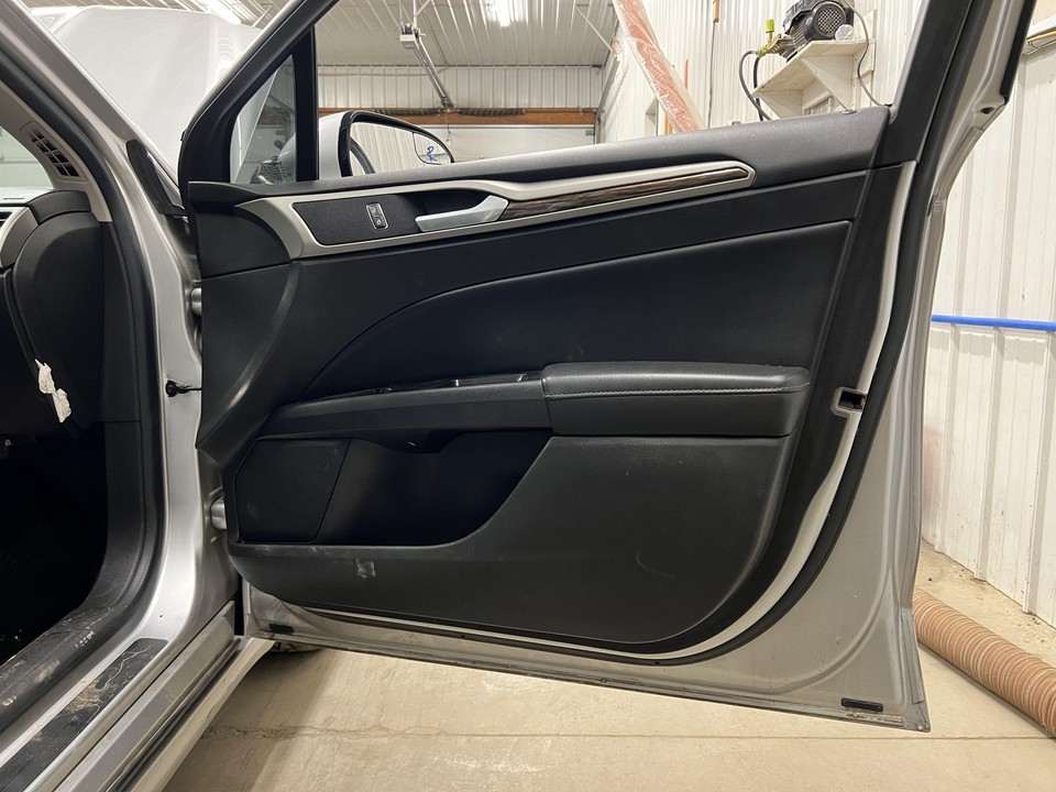 13-20 FORD FUSION PASSENGER RIGHT FRONT DOOR ASSY INGOT SILVER PAINT ...