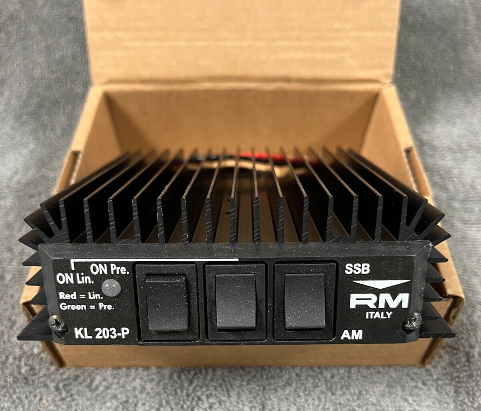 RM Italy KL-203P HF Linear Amplifier Brand New with Manual | eBay