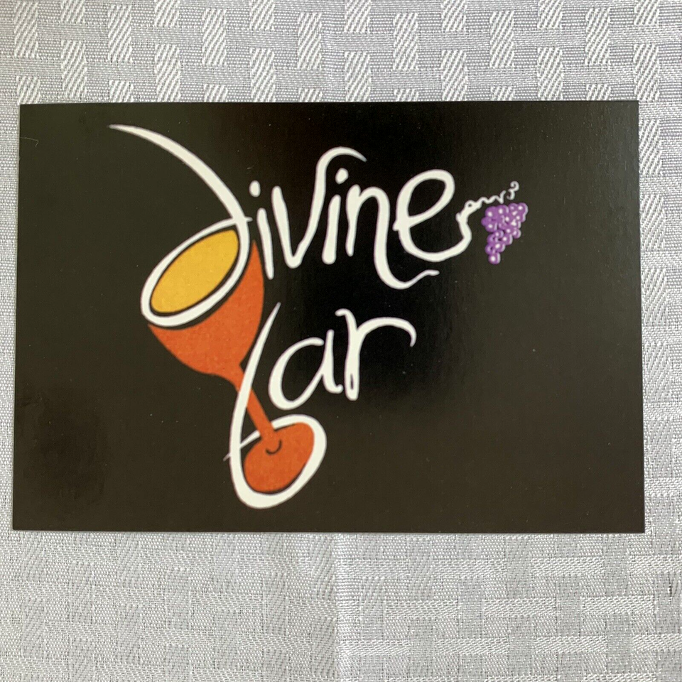 Divine Bar New York City Vintage Postcard NYC Unposted No Writing East ...