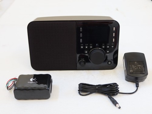 Logitech Squeezebox RADIO Wi-Fi Internet Player W/ Battery and AC ...