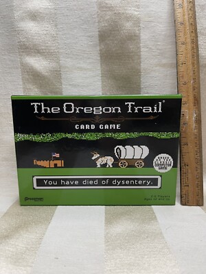 THE OREGON TRAIL Card Game Complete EUC 2-6 Players 2016 Family Game ...