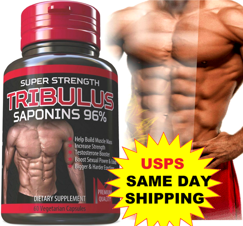 TRIBULUS TERRESTRIS CAPSULE MUSCLES BODYBUILDING SUPPLEMENTS 60 Pills ...