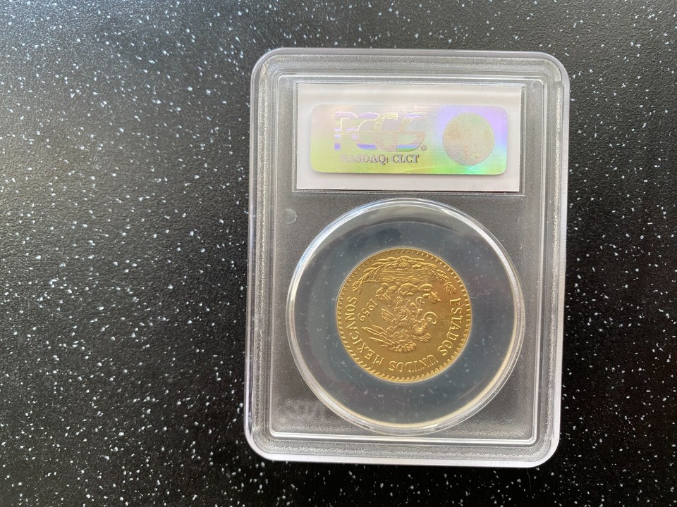 1959 MEXICO 20 PESO NEW DIE RESTRIKE PCGS MS69 | eBay