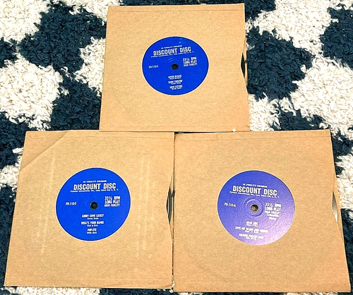 Discount Disc V/A 3x 7" 33rpm EP lot obscure oldies rip offs VG | eBay