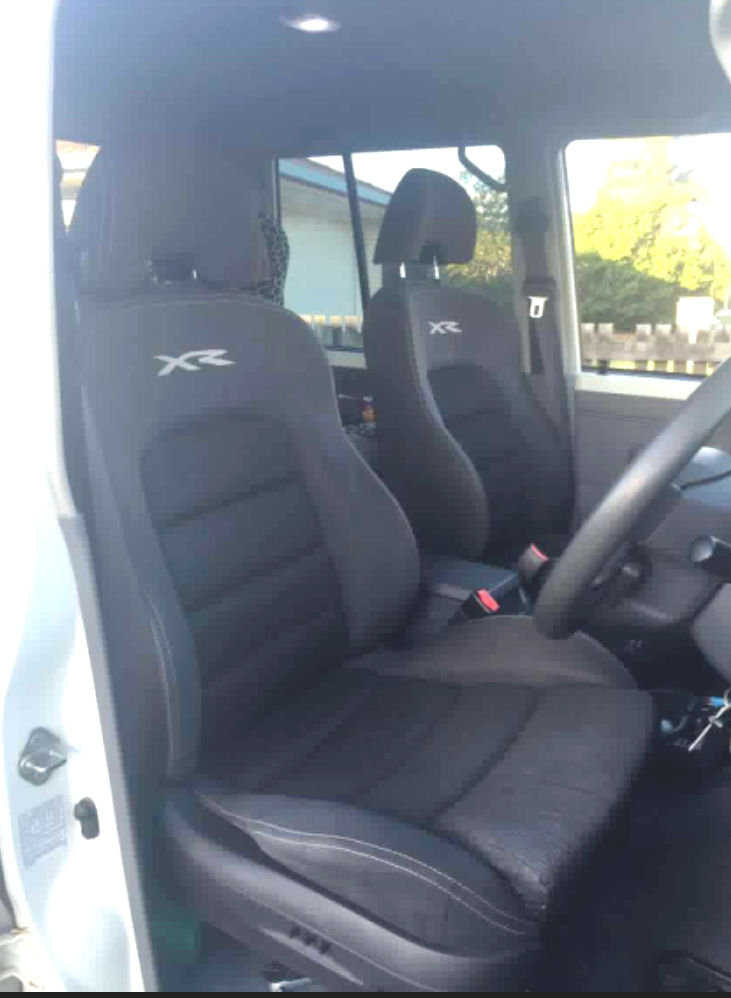 XR6 Falcon & Holden VE Seat Adapter Kit to suit 79 series LandCruiser ...