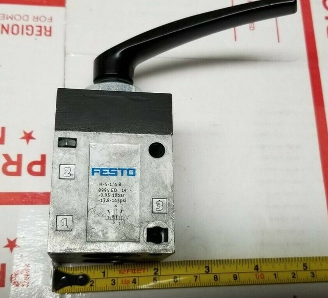 Festo Hand Lever Valve H-5-1/4-b 8995 1pc for sale online | eBay