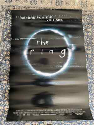 🎬 “THE RING” Original Movie Poster 27x40" Horror Double sided 2002 ...