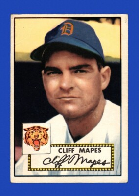 1952 Topps Set-Break #103 Cliff Mapes LOW GRADE (filler) *GMCARDS* | eBay