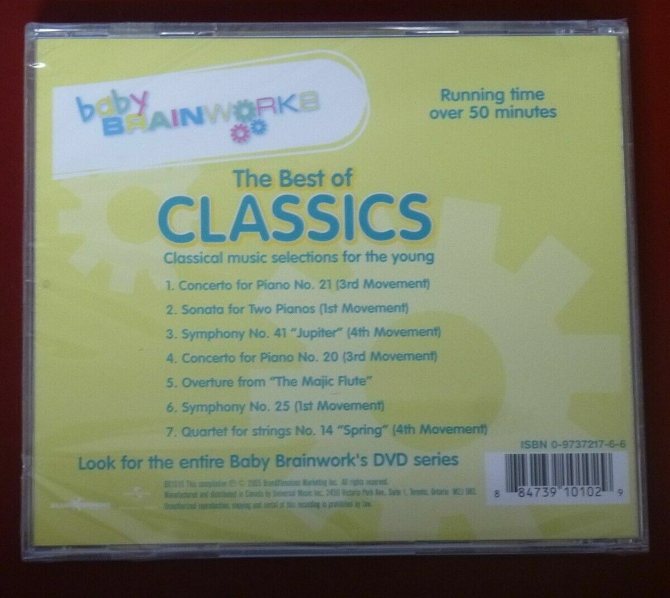Baby Brainworks - The Best Of Classics ( CD, 2005 ) | eBay