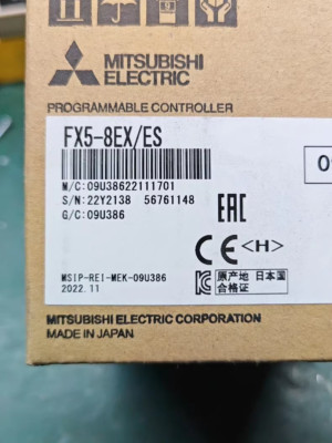 1PC New Mitsubishi FX5-8EX/ES FX5-8EX-ES Extension Module Brand Free ...
