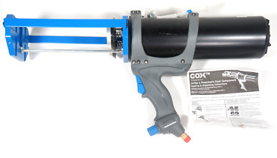 Cox 1:1 Ratio 1500ML Dual Cartridge Air Powered Pneumatic Spray Gun ...