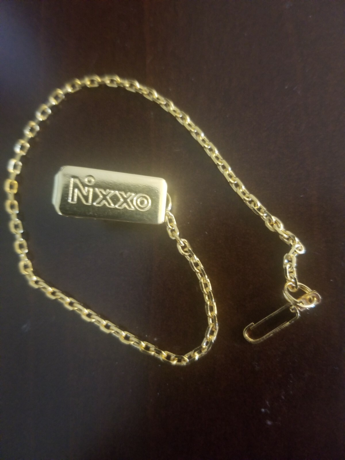 Vintage NIXXO Beeper / Pager Gold Chain w/ Clip 9'' Gold Tone Jewelry ...
