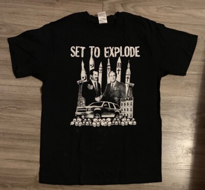 rare vintage hardcore punk shirt set to explode | eBay