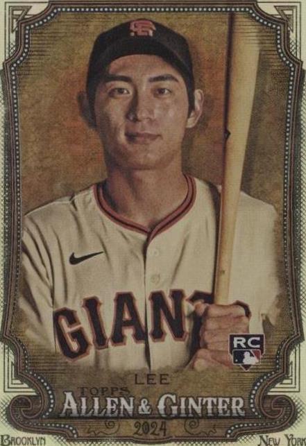 2024 Topps Allen & Ginter - Jung-Hoo Lee #269 Silver Portrait (RC) for ...