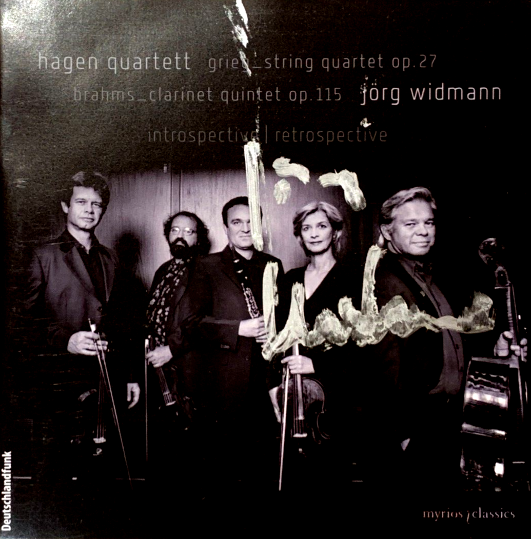 Signed by JÖRG WIDMANN Brahms Clarinet Quintet Hagen Quartet Myrios SACD MINT | eBay