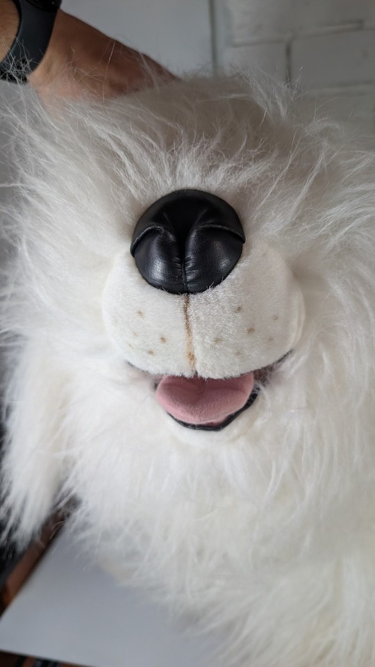 JUMBO Life Size Old English Sheep Dog Plush Stuffed Animal Fine Toy Co ...