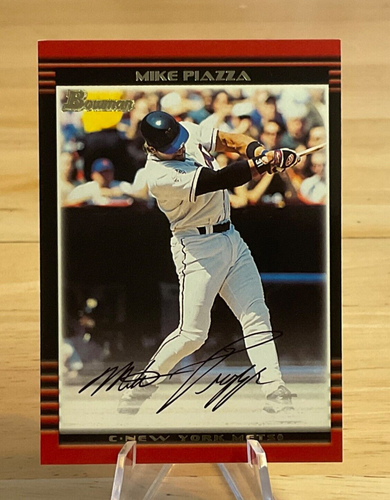 2002 Bowman Baseball # 100 Mike Piazza New York Mets | eBay