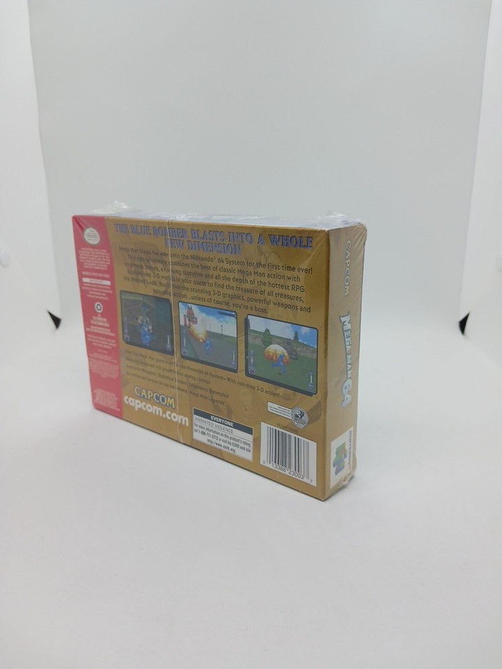 Mega Man 64 (Nintendo 64, 96 Unopened, A37 13388230037| eBay
