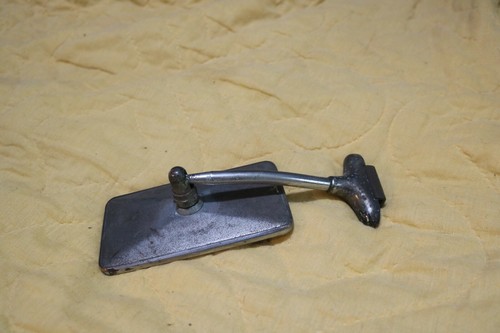 Rear View Mirror Door Edge Chrome Drip Rail Mount Rat Rod | eBay