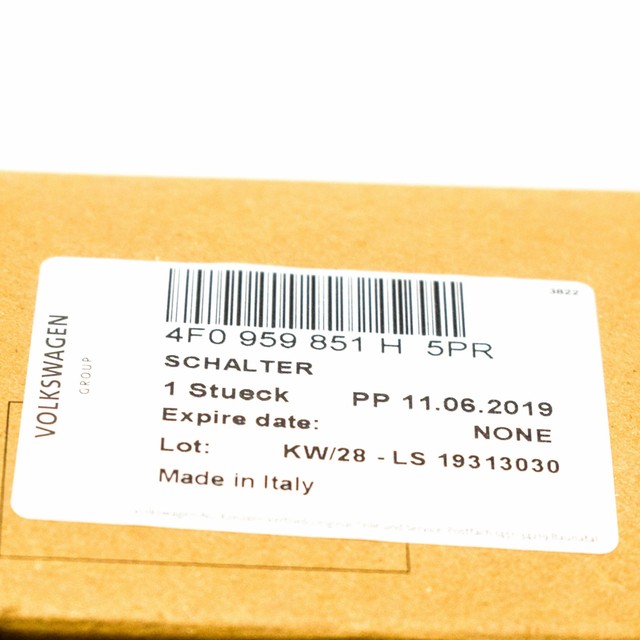 Audi 4F0959851H5PR Genuine OEM Factory Original Window Switch for sale ...