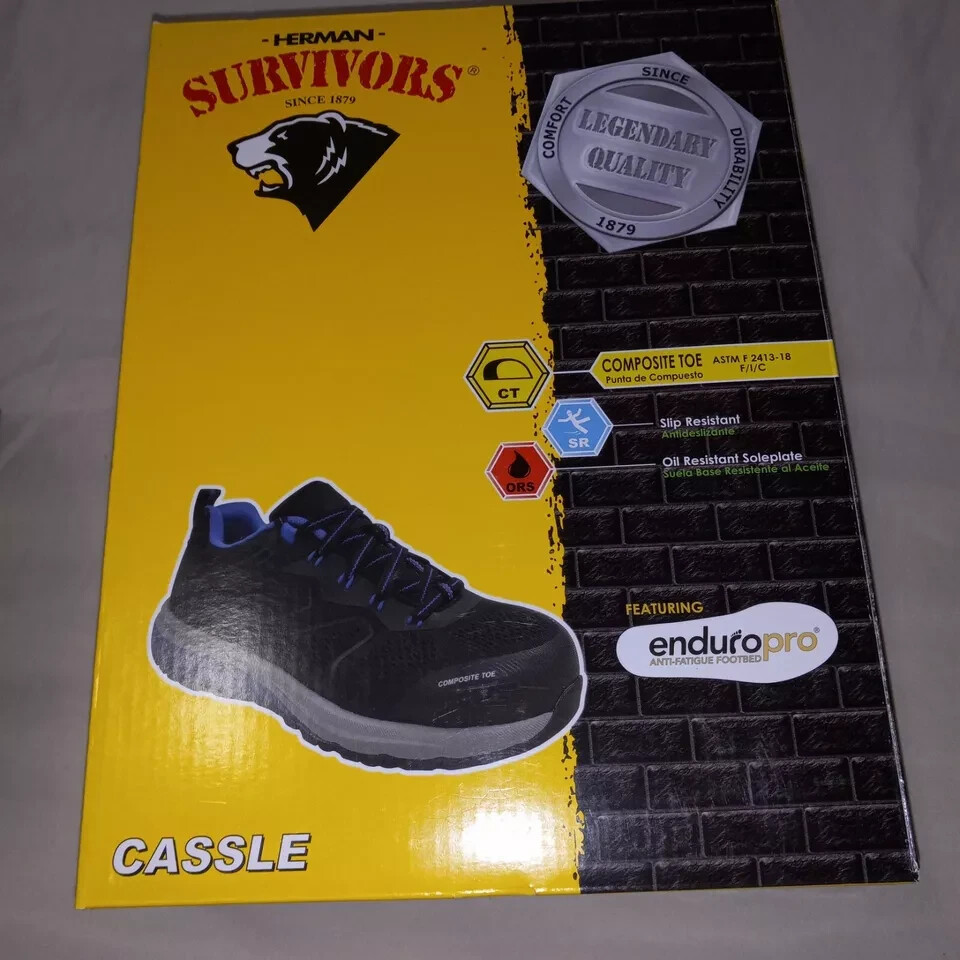 Herman Survivors Cassle 9.5 Work Shoes Women's Composite Toe Warehouse ...