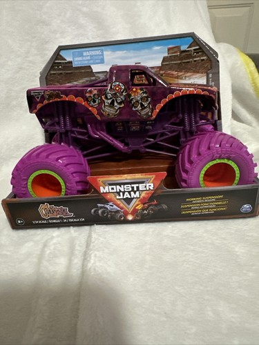 MONSTER JAM TRUCKS 1:24 CALAVERA SKULL DAY OF THE DEAD, NEW 2023 | eBay